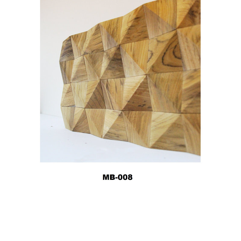 Java Creations Teak Pyramid 48" x 12" & Reviews | Wayfair